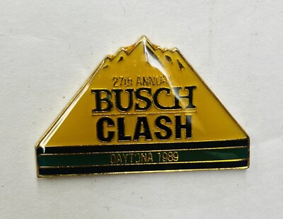 VINTAGE NASCAR Winston Cup Race 27th Annual Busch Clash Daytona 1989 ...