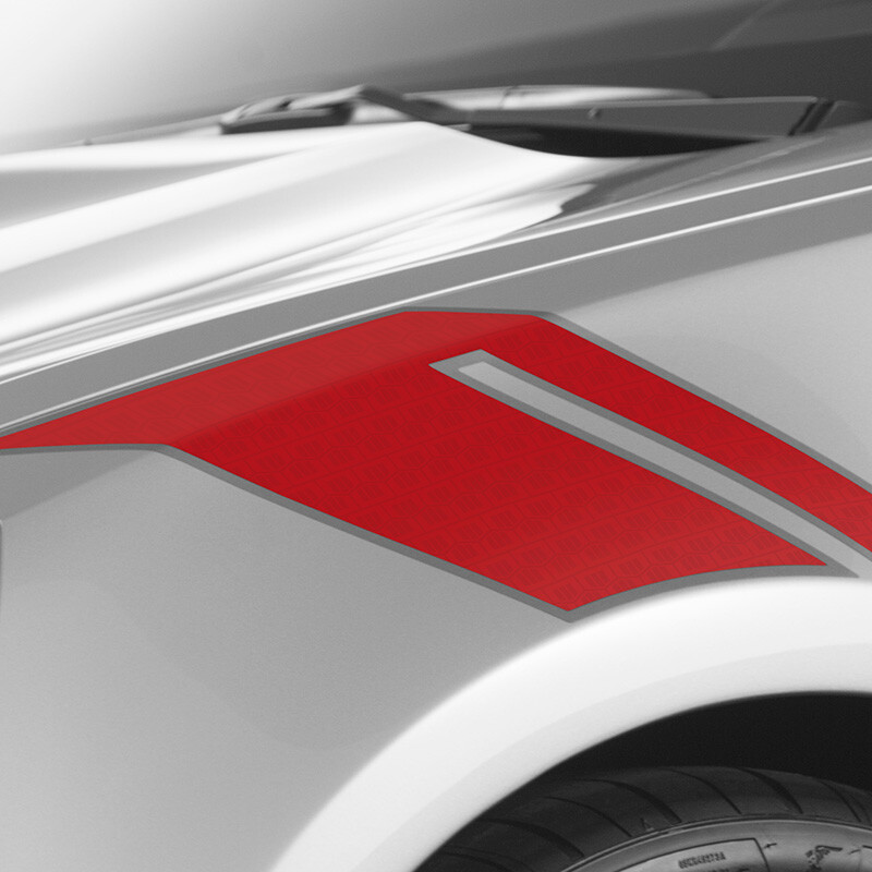 2016-2024 Chevrolet Camaro Fender Hash Mark Decal Pkg 84684588 Red Hot ...