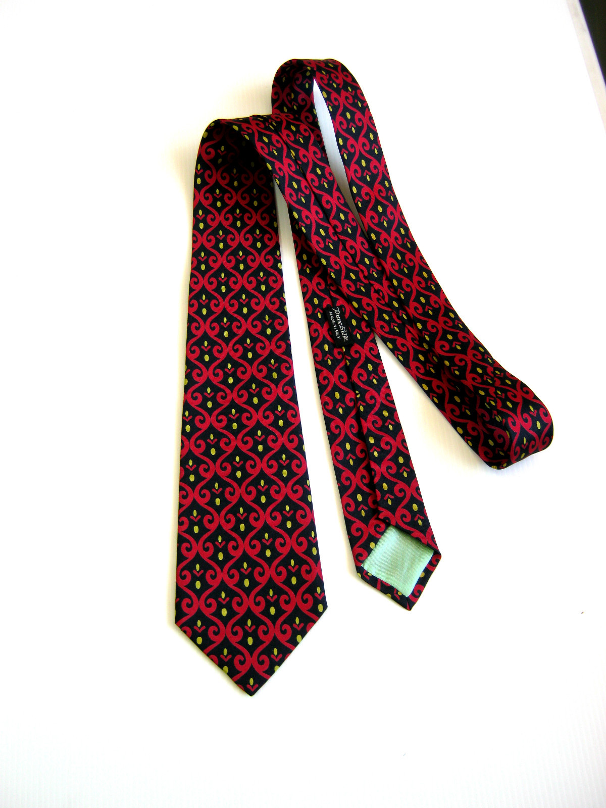 Rare Vintage 80 Original Pure Silk Made in Italy - Gem