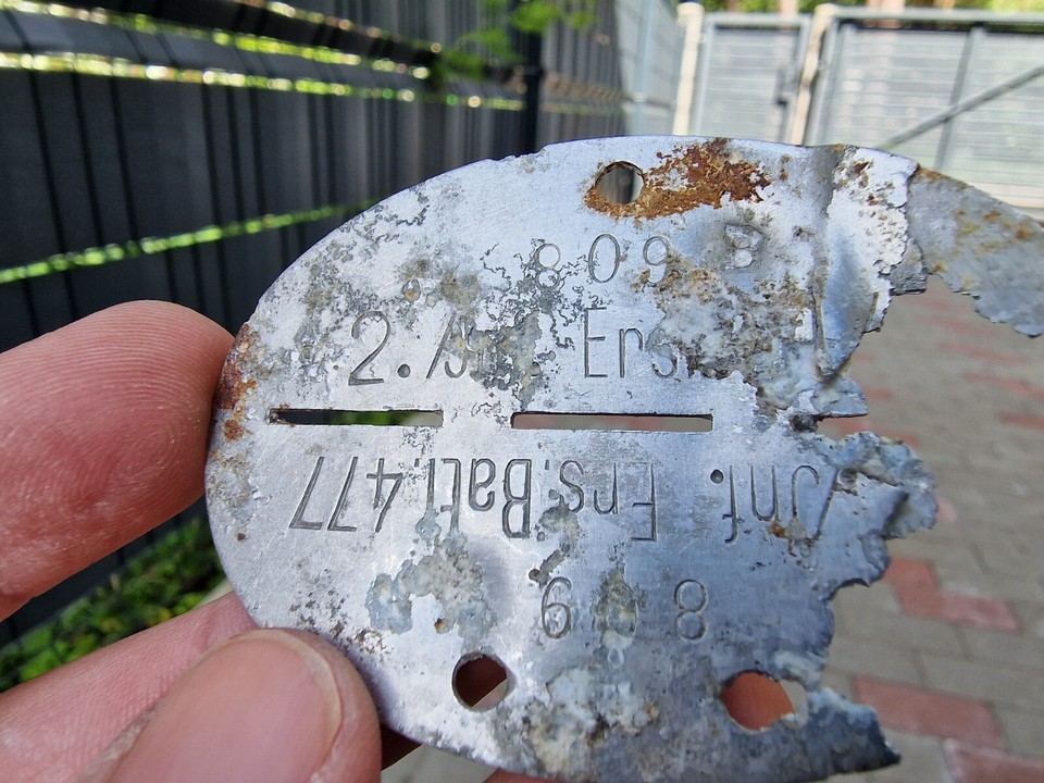 WW2 Original German ID Dog Tags. Battlefield relic | eBay