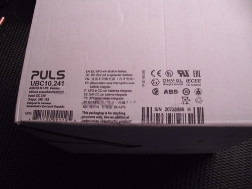 Puls UBC10.241 DC-UPS for built-in battery 24 V, 10 A | eBay
