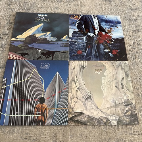 yes vinyl records lot Of 4 Albums | eBay