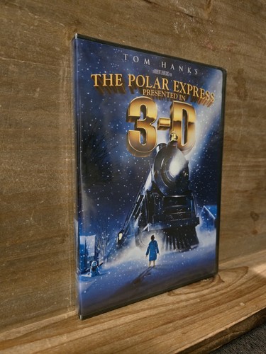 The Polar Express: Presented in 3-D (DVD, 2004) Tom Hanks - NEW SEALED ...