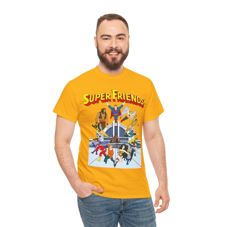 Super Friends T-Shirt - DC Hanna-Barbera - Superman, Wonder Woman ...