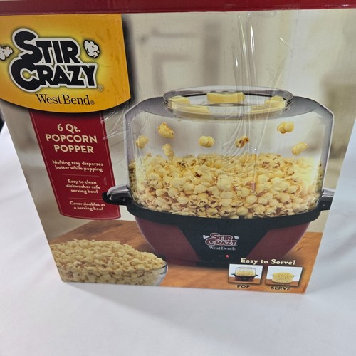 West Bend Stir Crazy Popcorn Maker (6-Quart) 72244825053| eBay