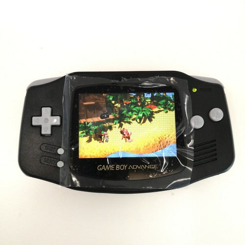 Black GBA Game Boy Advance Game Console with iPS Backlight Backlit LCD ...