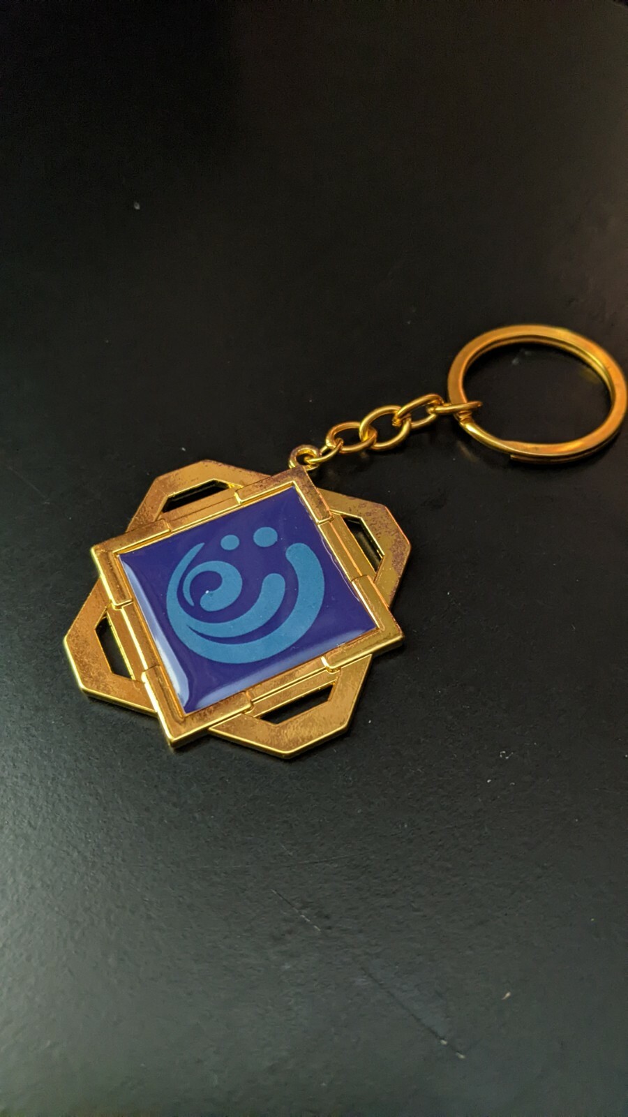Genshin Impact Vision Liyue Hydro Keychain! Metal! New! | eBay