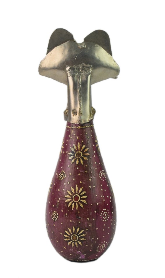 Handicraft Cool Cat Figure Playing Music Folk Art Sculpture Metal ...