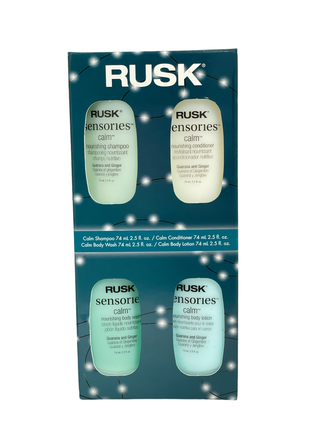 *RUSK Awaken Your Senses Calm Shampoo/Conditiones Body Wash &Body ...