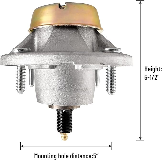 Spindle for John Deere 48" 54" 48C" 54C" 62C" Deck LT180 LT190 GX325 ...