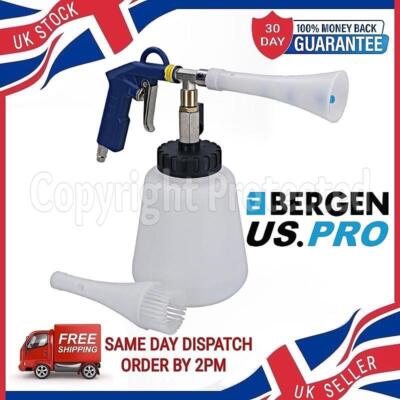 AIR PULSE CLEANING GUN TORNADO EFFECT UPHOLSTERY CLEANER CAR VALETING ...