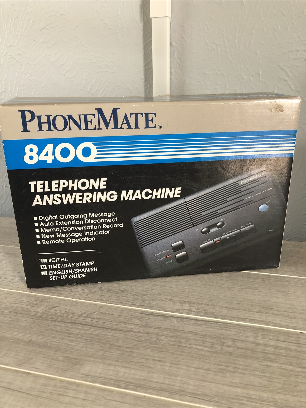 1983 Vtg PhoneMate 8400 Telephone Answering Machine Original Box/instructions J9 for sale online ...