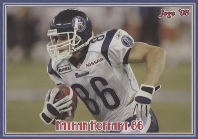 2008 Jogo CFL - Nathan Hoffart #120 (RC) for sale online | eBay