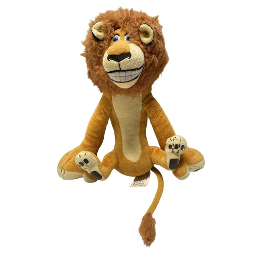 DreamWorks Madagascar Alex the Lion Plush Stuffed Animal Movie Cartoon ...