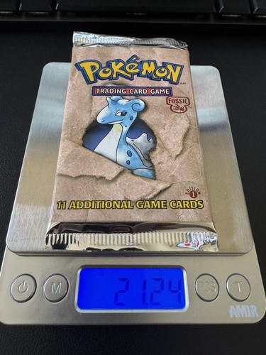 Pokemon Fossil *1st Edition* Booster Packs - 1 Heavy & 1 Light (2 total ...