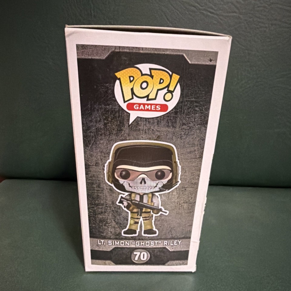 Funko Pop! Vinyl: Call of Duty Lt. Simon "Ghost" Riley #70 GameStop ...