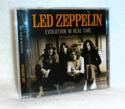 Led Zeppelin Evolution in Real Time (CD, 2024, 2-CD's) NEW classic rock ...
