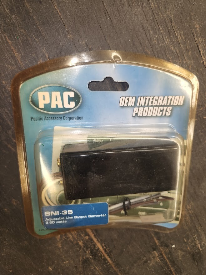 PAC SNI-35 Variable LOC Line Out Converter - FREE SHIPPING!!! | eBay