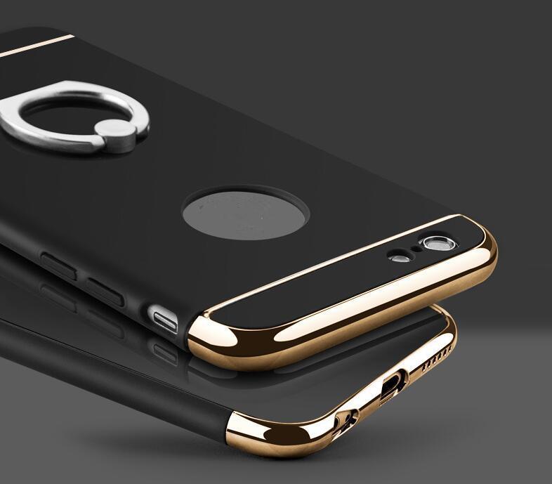 Shockproof Phone Case Hard Cover With Ring Holder For iPhone 5 6 6S 7 7 ...