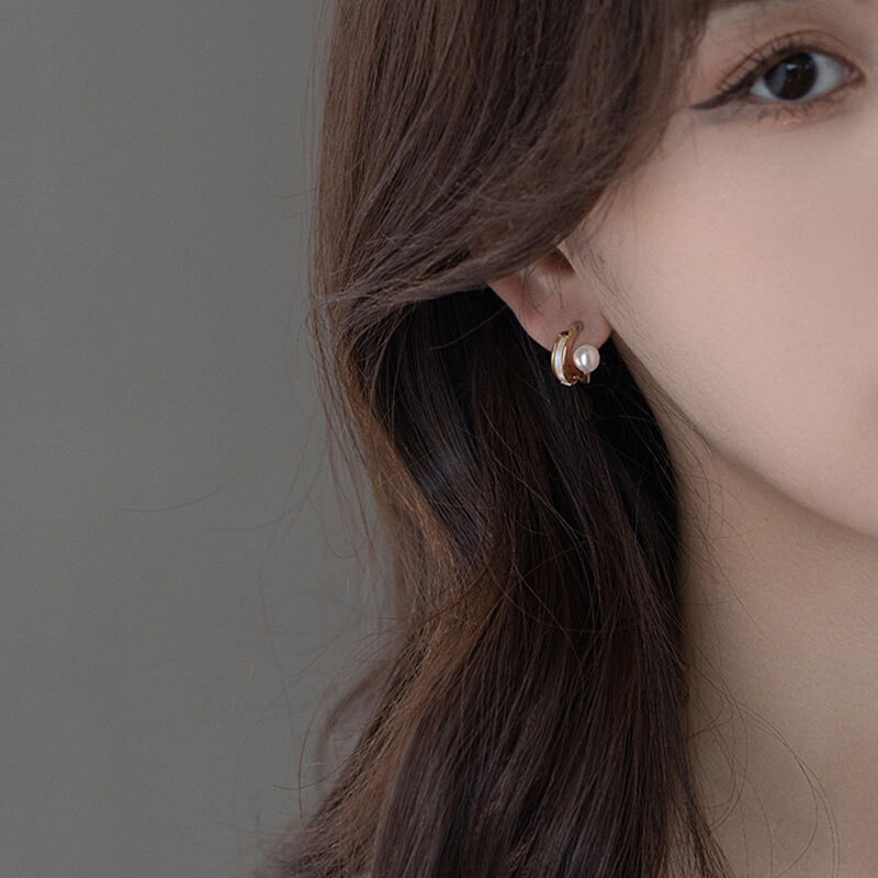 1 Pair Fashion Simple And Small Earrings Delicate Accessories For Woman ...