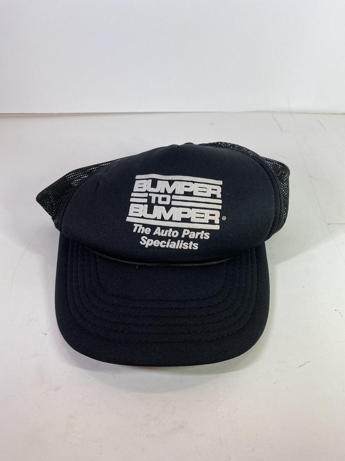 Bumper to Bumper Vintage Trucker Hat Snapback Rope Ca… - Gem