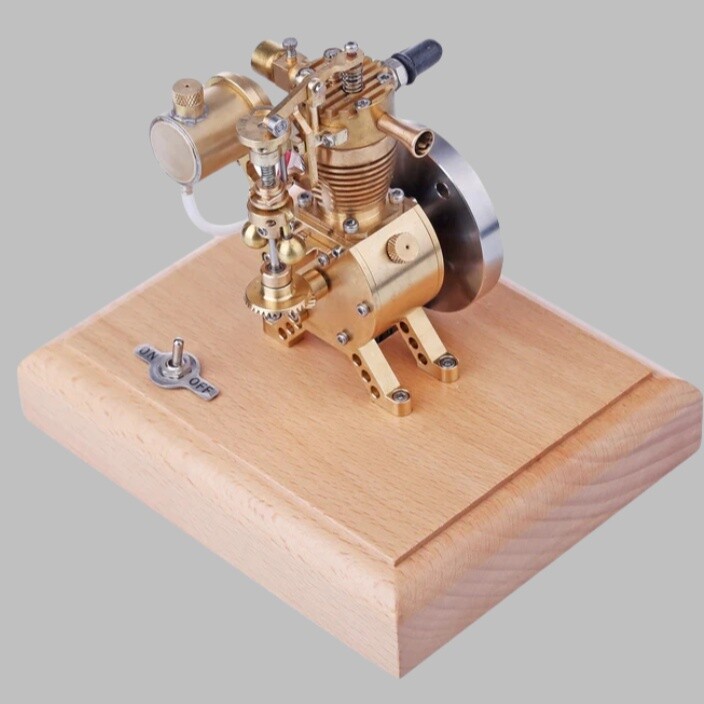 ENGINEDIY M19 Mini SAM Hit Vertical Gas Internal Combustion Engine ...