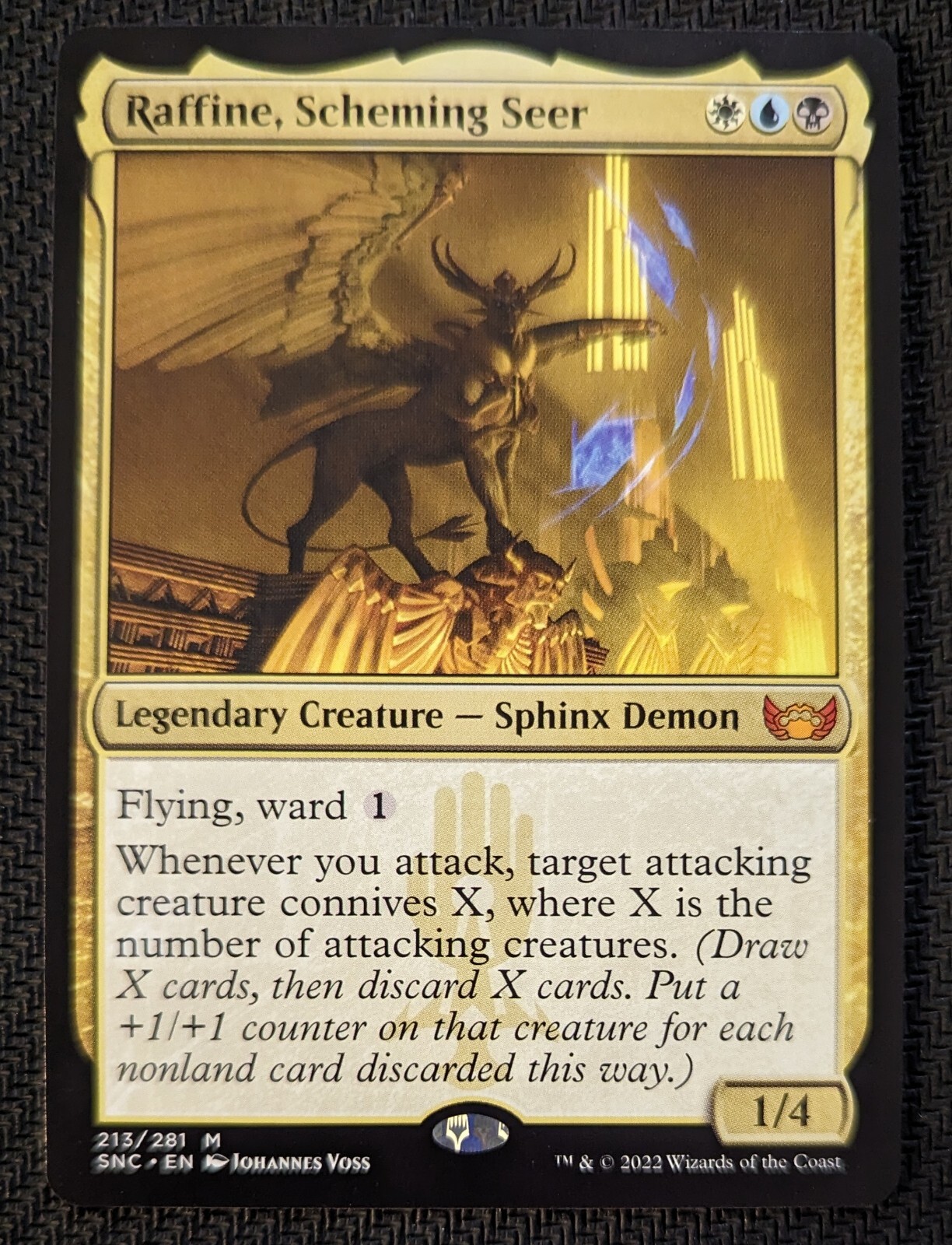 MTG Raffine, Scheming Seer Streets of New Capenna MYTHIC NM/M Pack Fresh | eBay