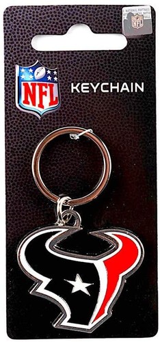 Houston Texans Heavyweight Metal Keychain Keyrings | eBay