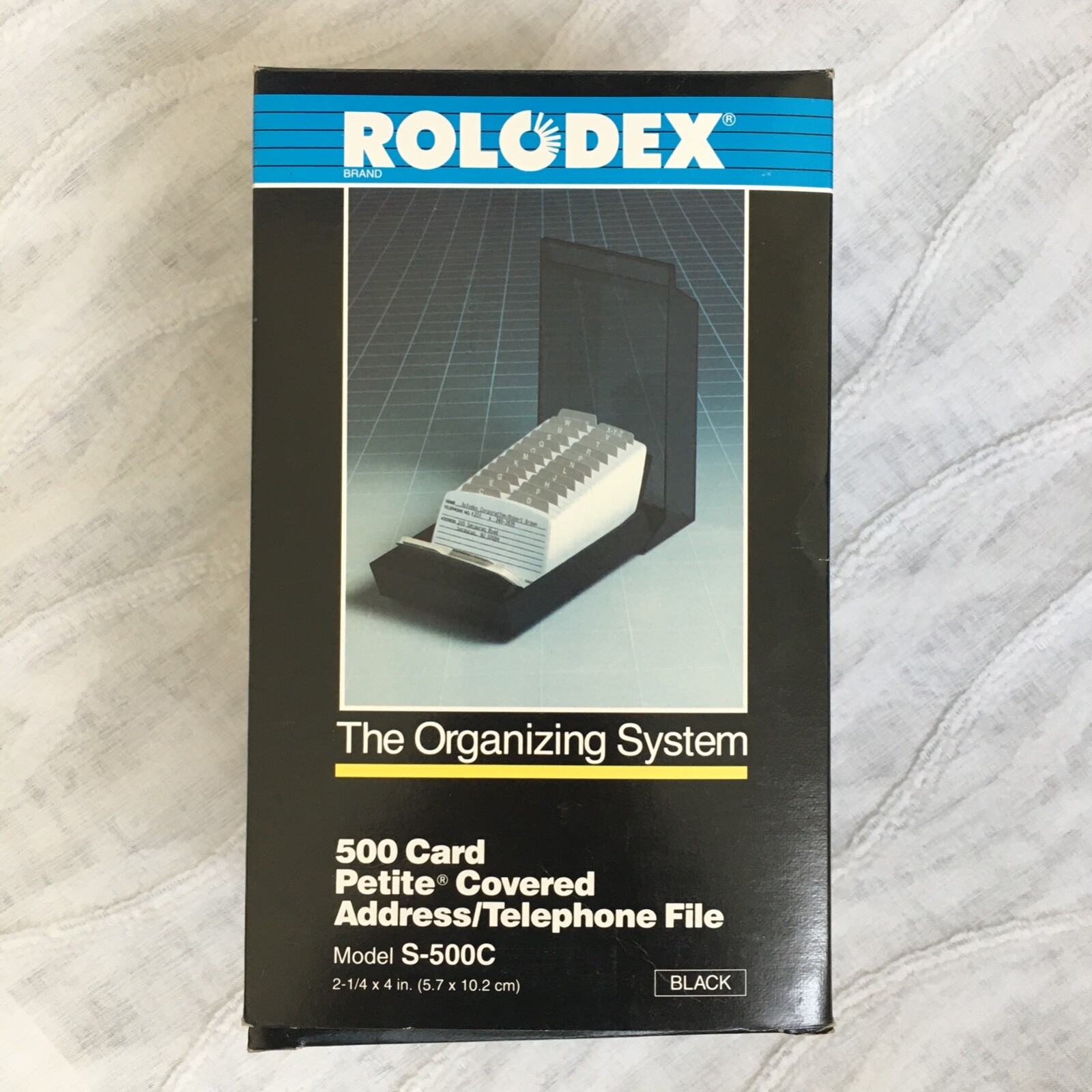 Vintage Rolodex Address File S500C Complete With All Cards for sale ...