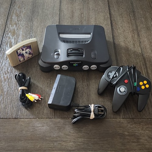 Nintendo 64 N64 Console Video Game Complete Bundle w/ Controller And ...