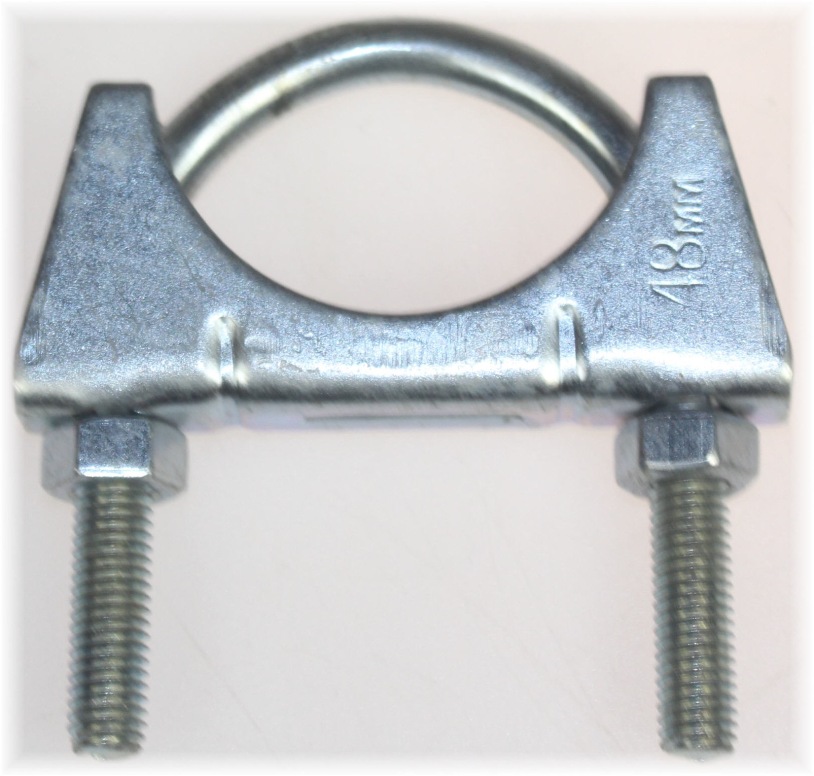 2St Auspuffschelle Rohr-Bügel Schelle U-Bolt Clamp M8 x 48 mm Ref. 3270 ...