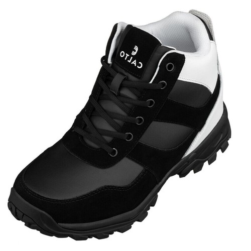 CALTO Men's Invisible 3.6" Height Increasing Elevator Urban Hiker ...