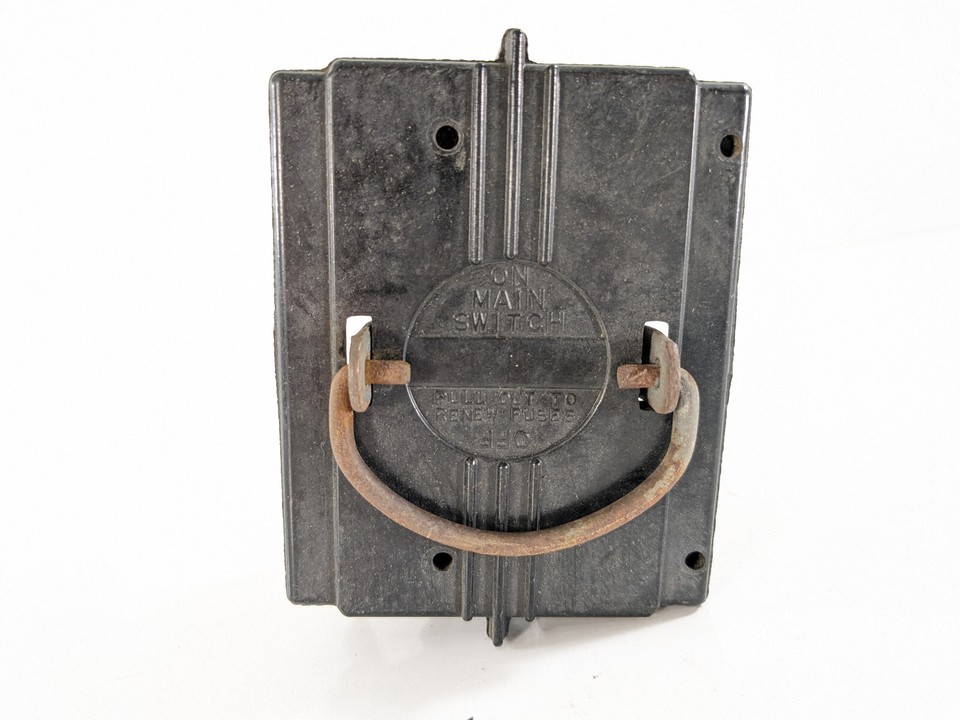 American Range Switch 60 Amp Pull Out Fuse Holder 240v Pullout Main ...