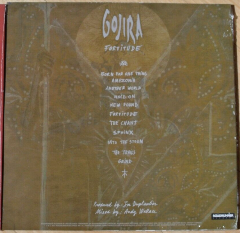 GOJIRA Fortitude LP Ltd Edition Black Ice Vinyl Sealed | eBay