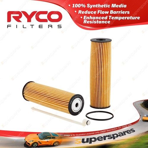 Ryco Oil Filter for Mercedes Benz C 220 C205 E 220 GLE 300 S 350 400 ...