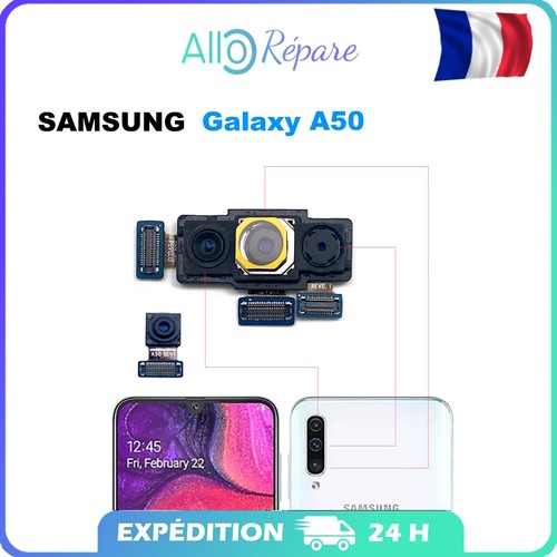 Module Caméra Avant / Arrière appareil photo pour SAMSUNG galaxy A50 SM ...