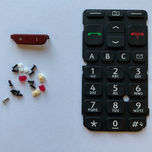 PARTS from Doro PhoneEasy 618 Flip Phone (screws, screw covers ...