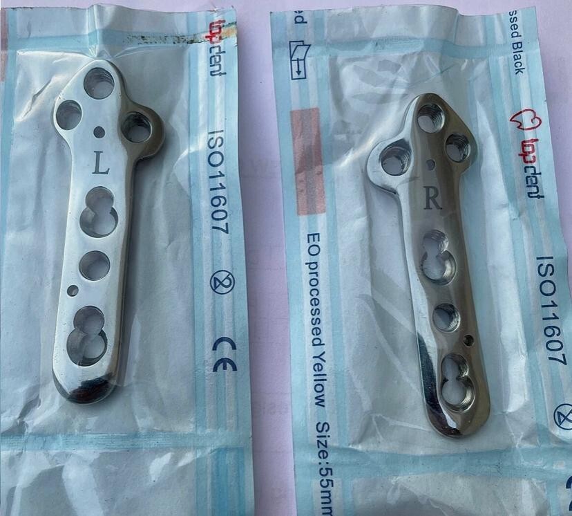 Veterinary Orthopedic Locking Plates 10 pcs TPLO 3.5mm Right and Left ...