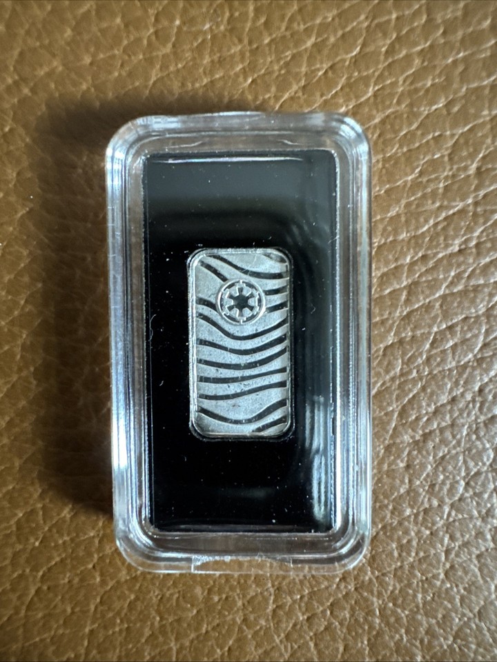 Star Wars Beskar Bar 1 Gram .999 Fine Pure Silver Bullion | eBay