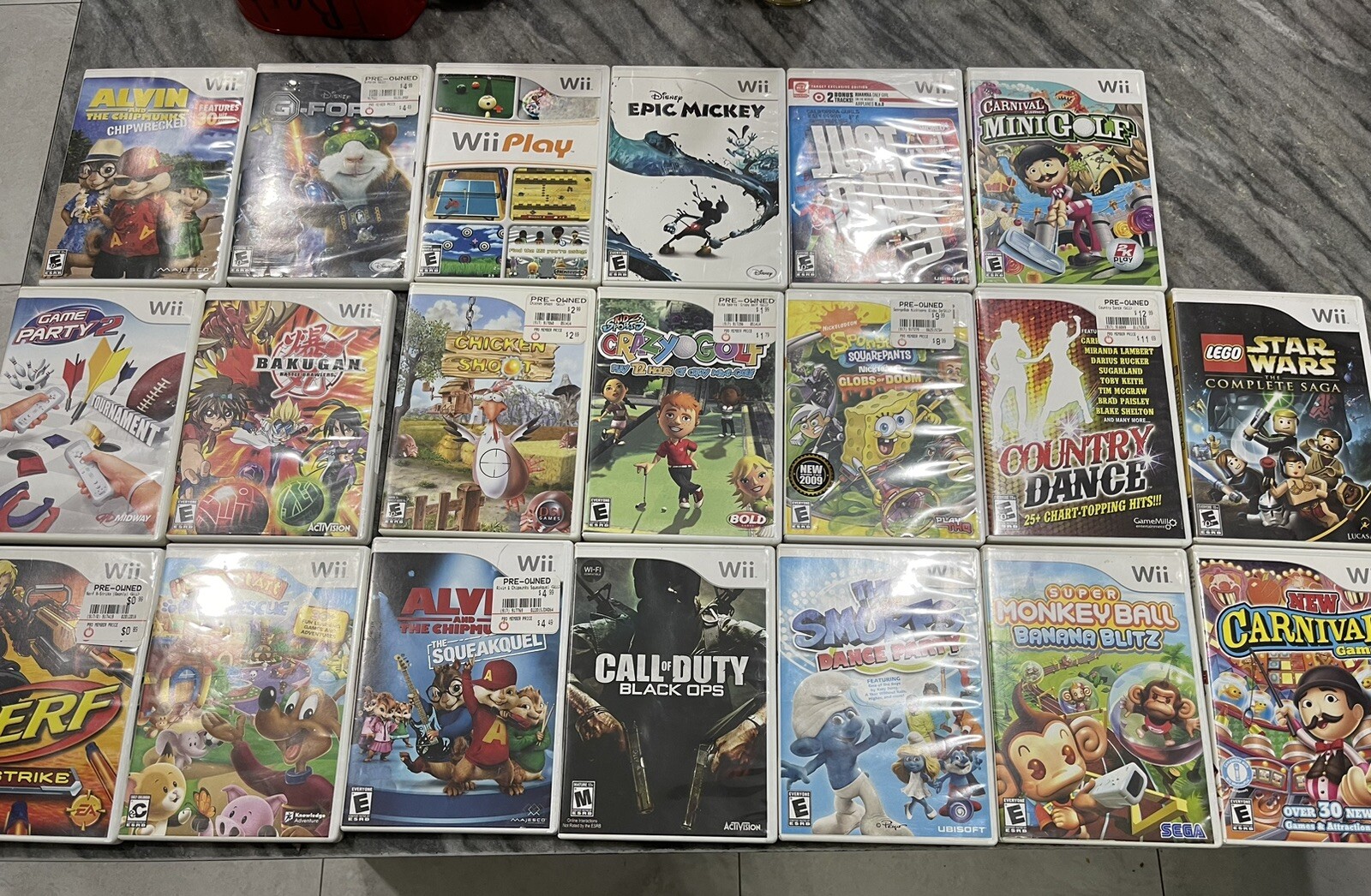 Lot Of 20 Nintendo Wii Games | eBay