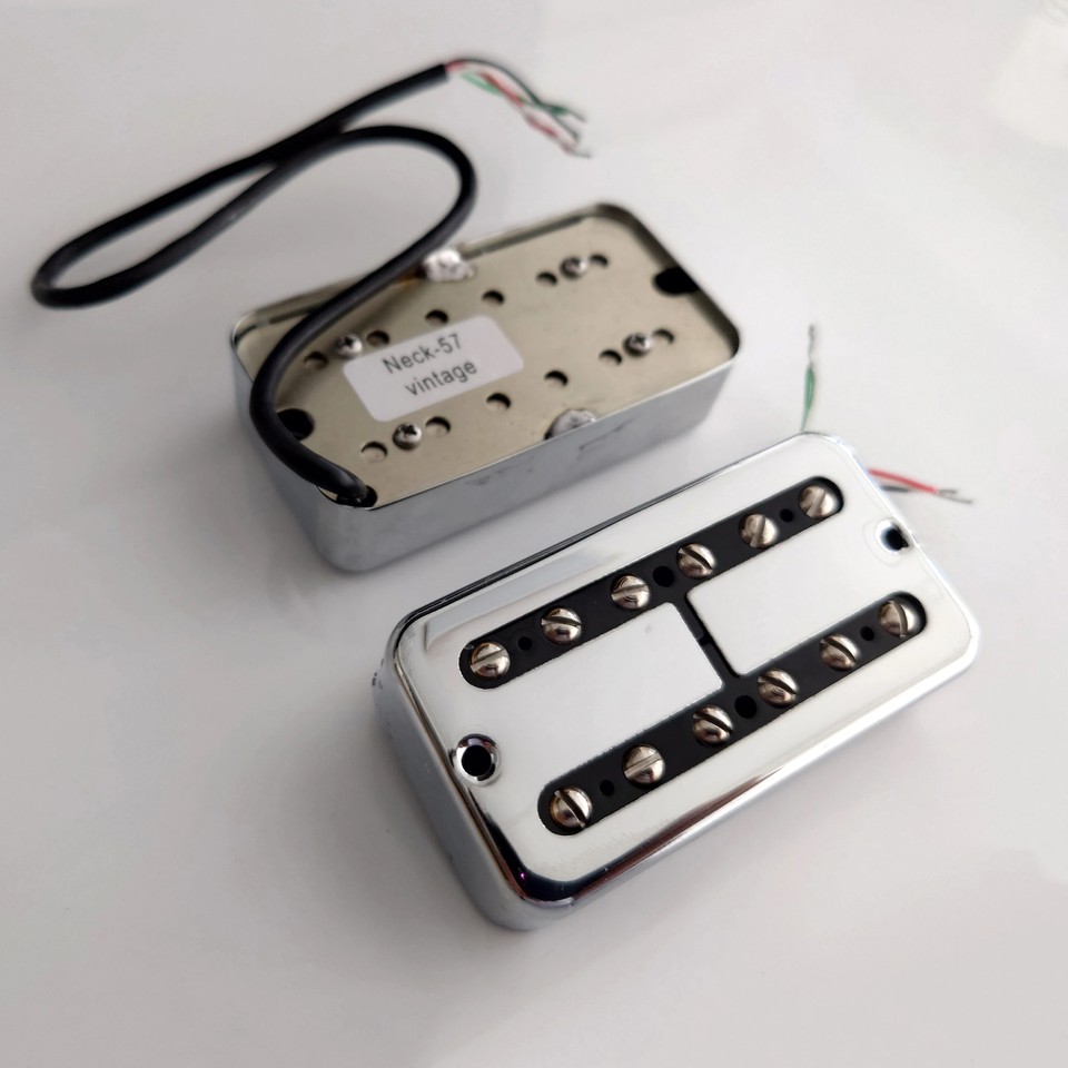 Vintage FilterTron Style Humbucker Pickup Set for Electric Guitar Neck ...