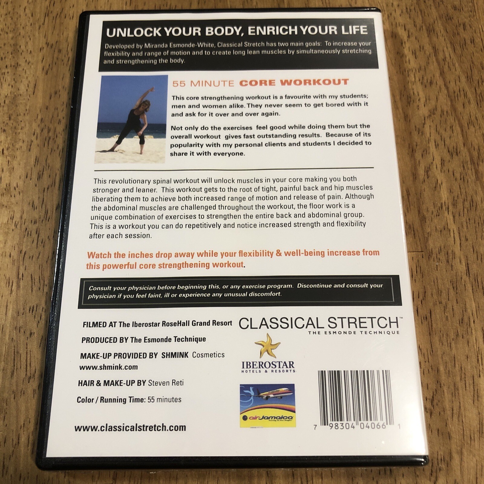 NEW Classical Stretch: 55 Minute Core Workout (DVD, 2010) Miranda ...