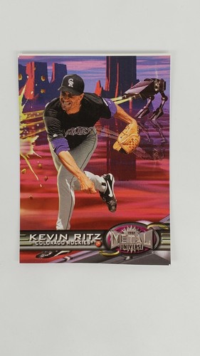 RARE ARTIST TEST PROOF NO FOIL ART 1997 FLEER METAL UNIVERSE 1/1 KEVIN ...