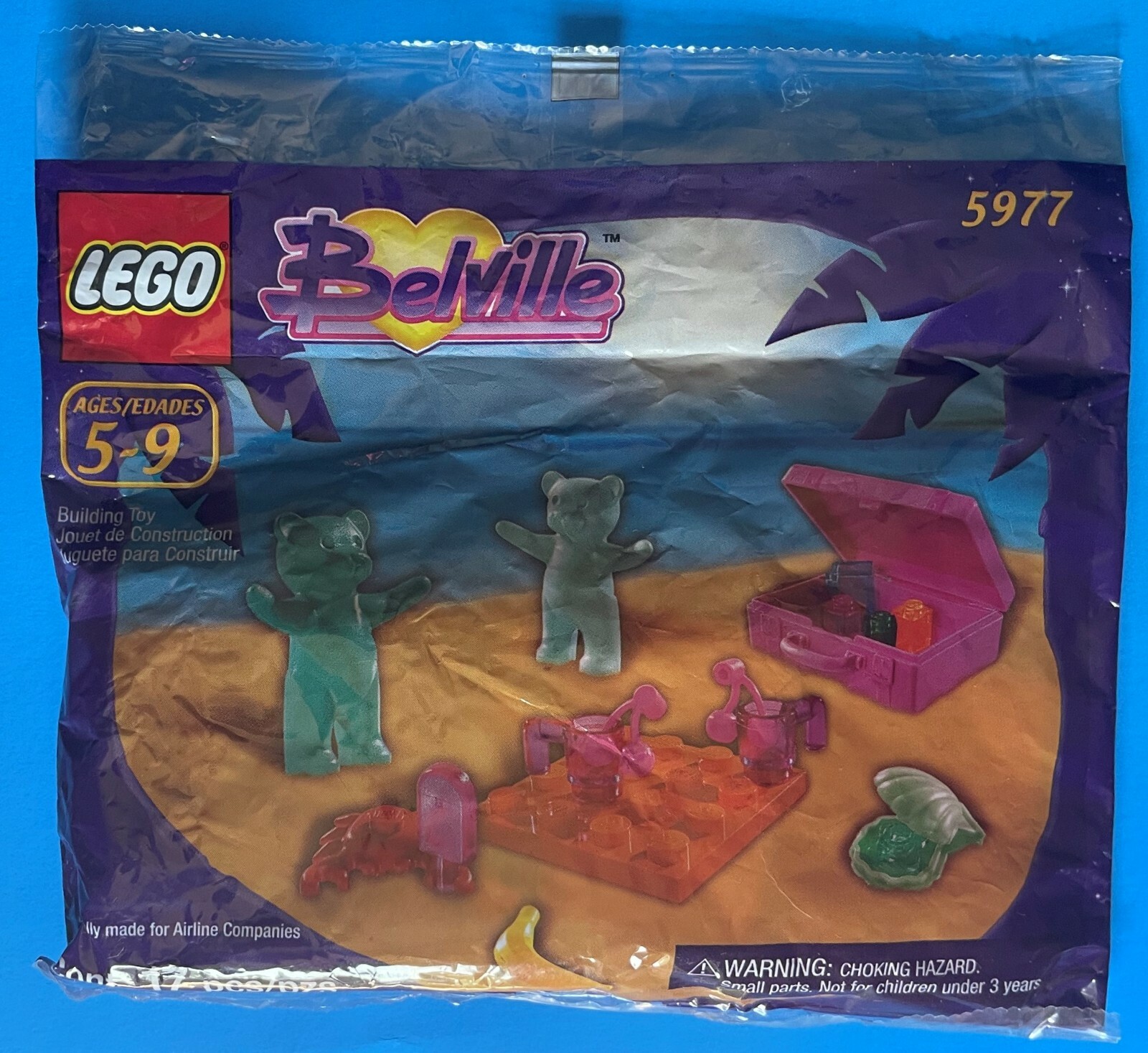 LEGO BELVILLE Set 5977, Bears on the Beach polybag, NEW SEALED | eBay