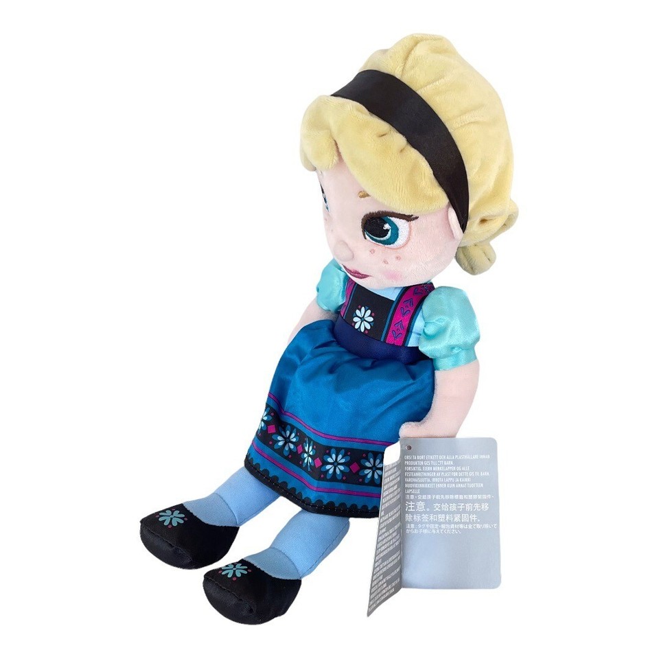 Disney Store Animators Collection Frozen Elsa Toddler Plush Doll | eBay