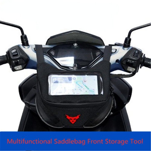 Waterproof Moped Scooter Handlebar Bag Front Storage Pouch Waist Pack ...