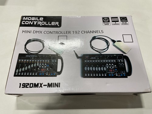 Mobile Controller DMX - 192 Channels 192DMX-MINI Black | eBay