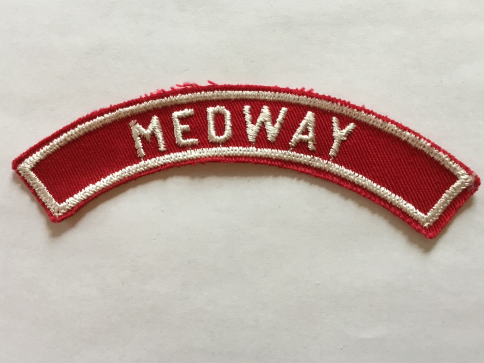 Medway RWS Red & White CommunityStrip | eBay
