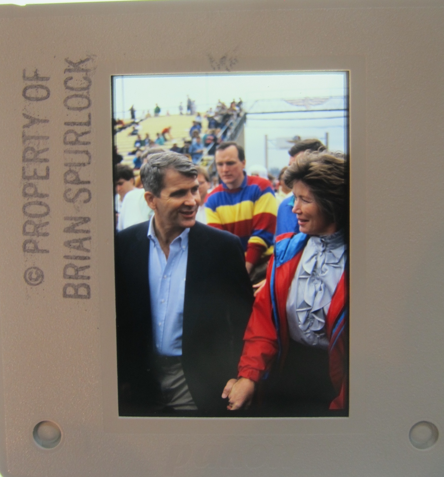 OLIVER NORTH Iran–Contra affair FOX NEWS MARINE ORIGINAL SLIDE 1 | eBay