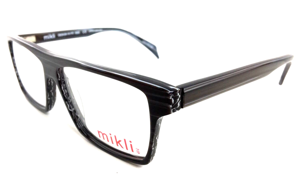 New Mikli by Alain Mikli ML 1025 001 55-13-140 Black/Gray Mens ...